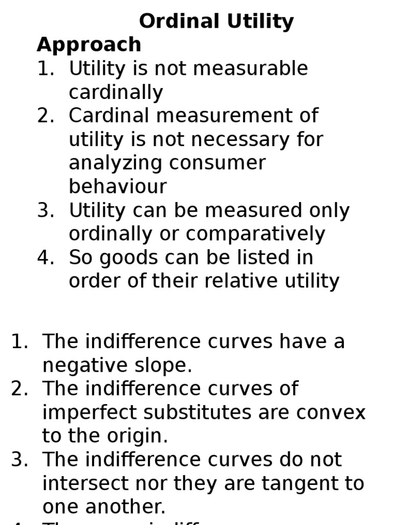 Indifference Curve | PDF | Utility | Economic Equilibrium