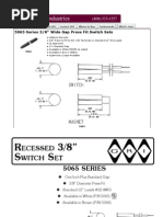 Sentrol 1078 1076 Series Magnetic Contacts Data Sheet | PDF | Switch ...
