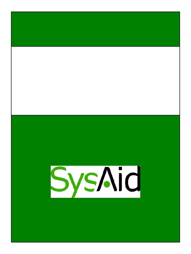 Guía Completa de Usuario SysAid | PDF | Calendario | Archivo de computadora