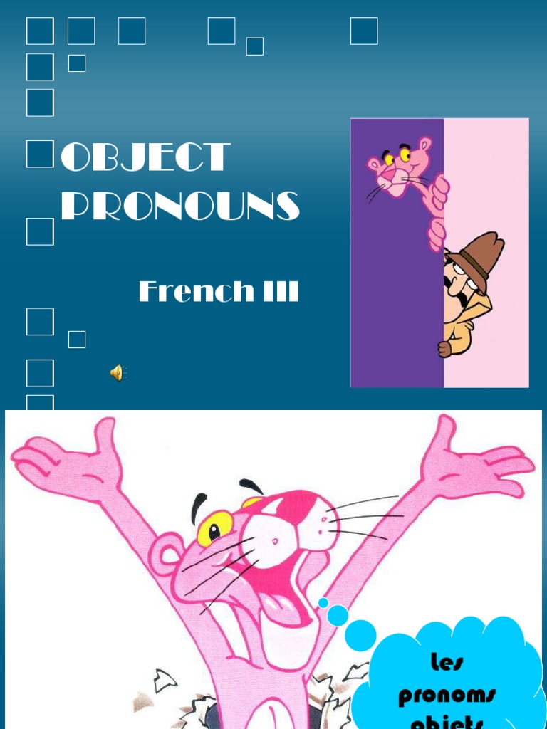 Object Pronouns in French: A Comprehensive Guide | PDF | English ...