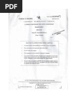 May June CSEC Biology Paper 2 - 2025 | PDF