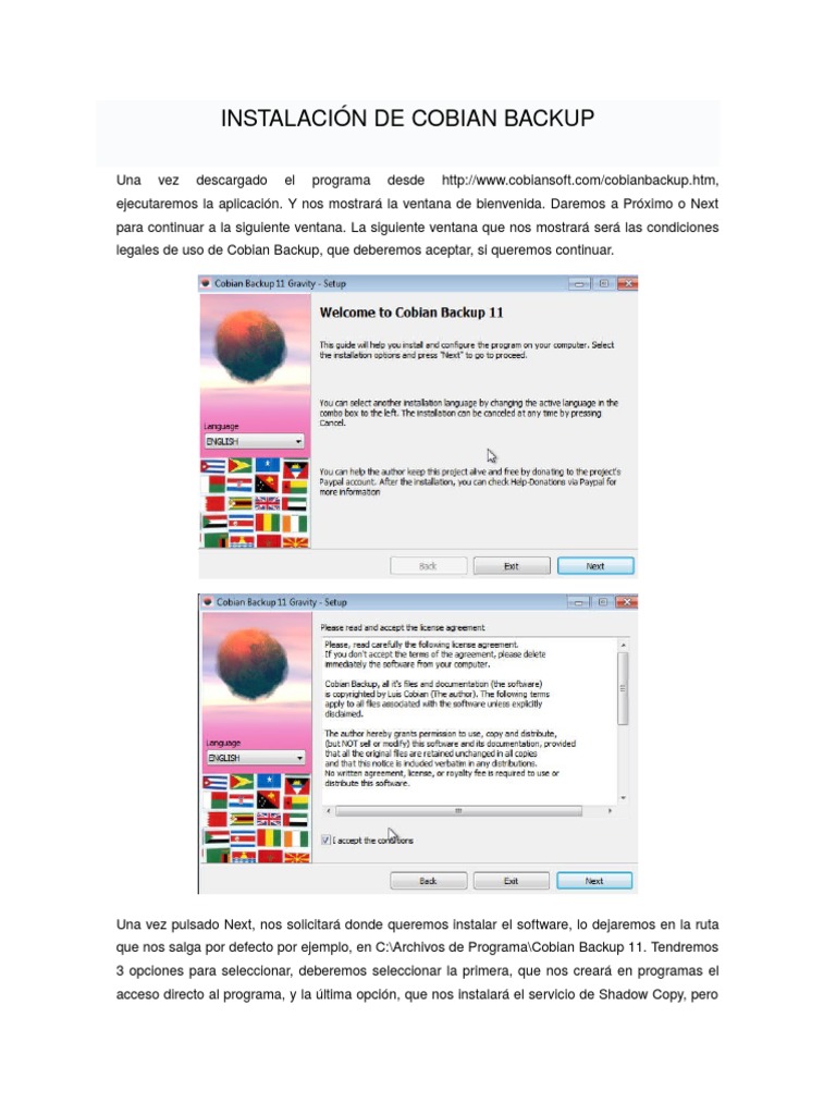 Manual Cobian 11 | PDF | Apoyo | Archivo de computadora