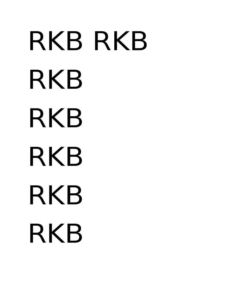 RKB Document Overview | PDF