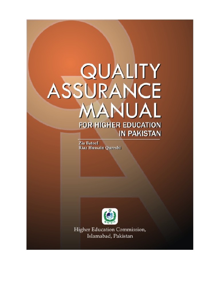 Quality Assurance Manual | Download Free PDF | Quality Assurance | Academia