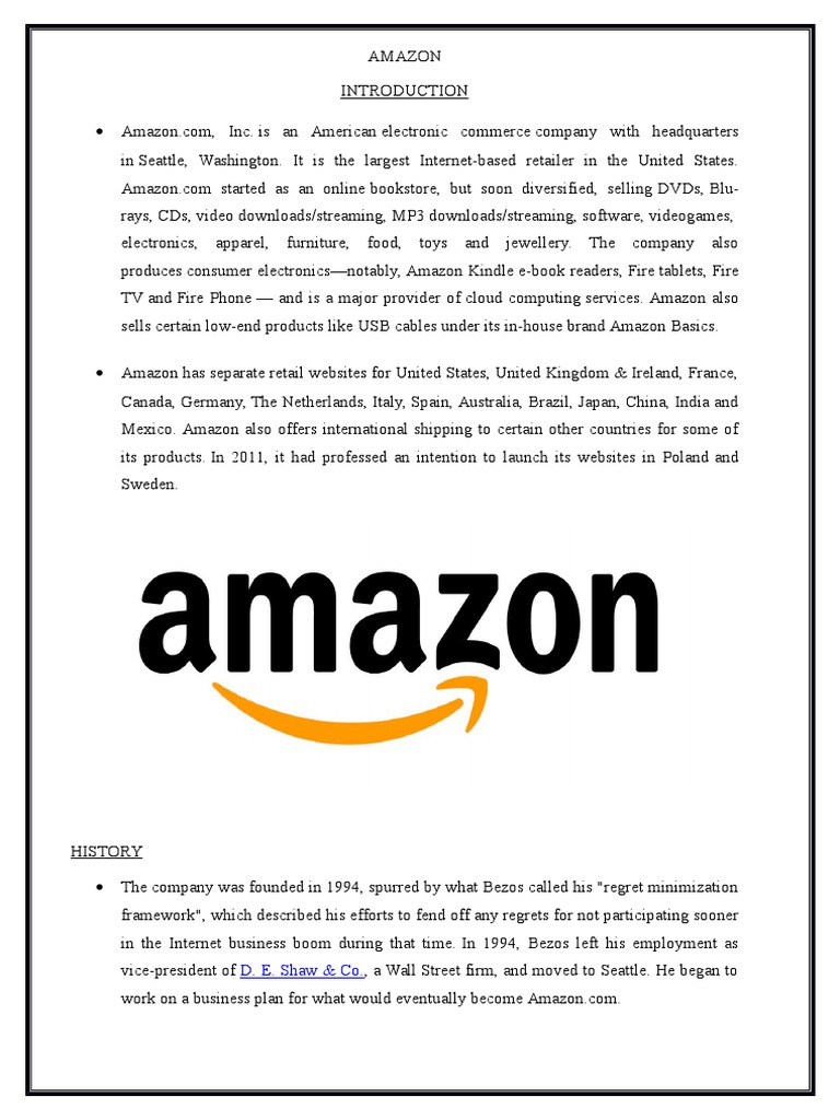 Amazon | PDF | Amazon.Com | Amazon Kindle