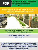 RA 7279 Urban Development and Housing Act (UDHA) of 1992 | PDF ...