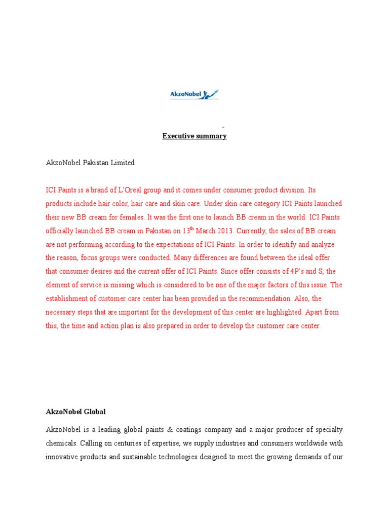 AkzoNobel Pakistan: ICI Paints Overview | PDF | Advertising | Labour