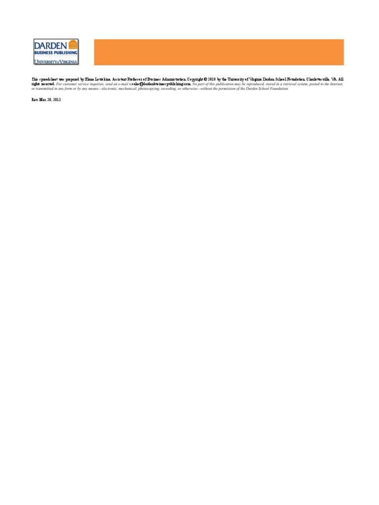 Sun Microsystems Case | PDF | Revenue | Goodwill (Accounting)