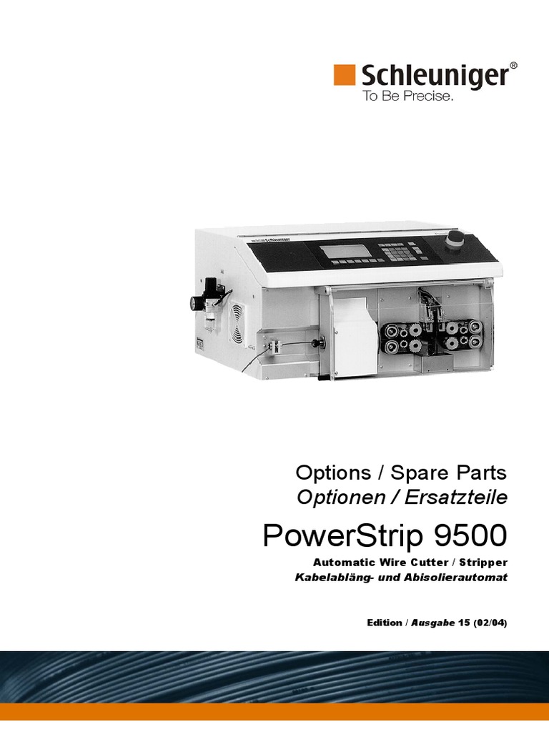 Ps95 - Spa - Eg - Operation Instructions PowerStrip 9500 | PDF