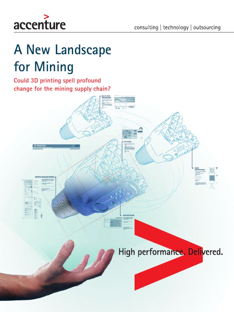 Accenture New Landscape Mining | PDF | 3 D Printing | Supply Chain ...