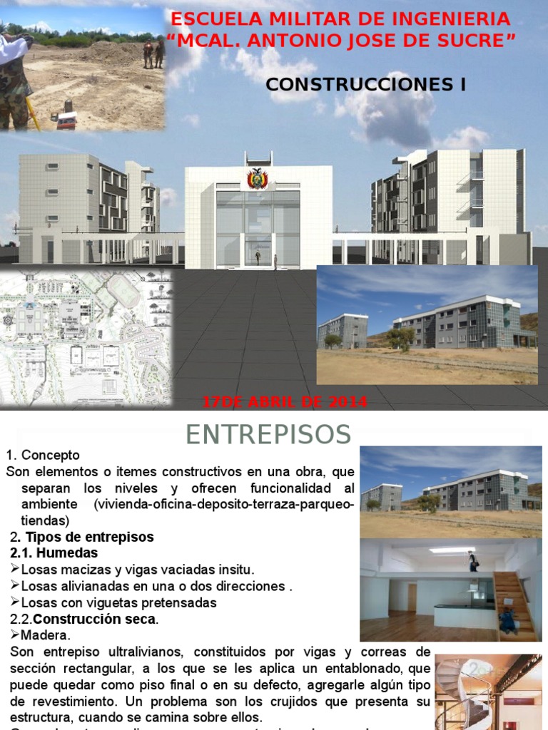 Constr I Entrepisos 26abril | PDF | Escalera | Science