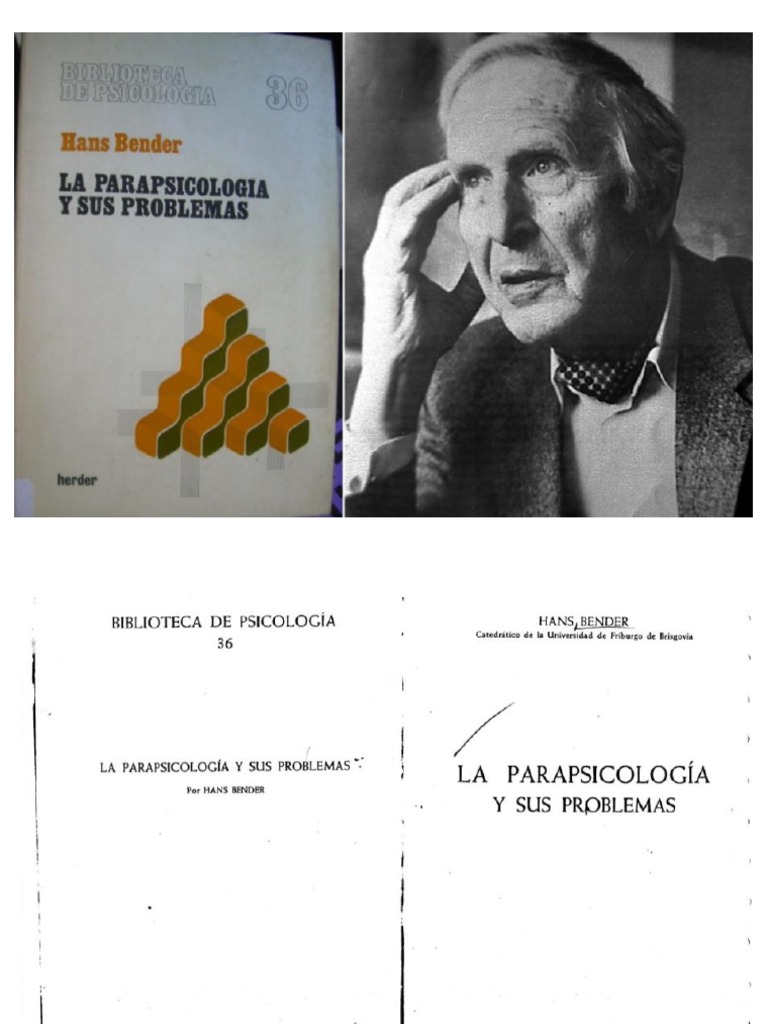 Hans Bender - La Parapsicología y Sus Problemas | PDF