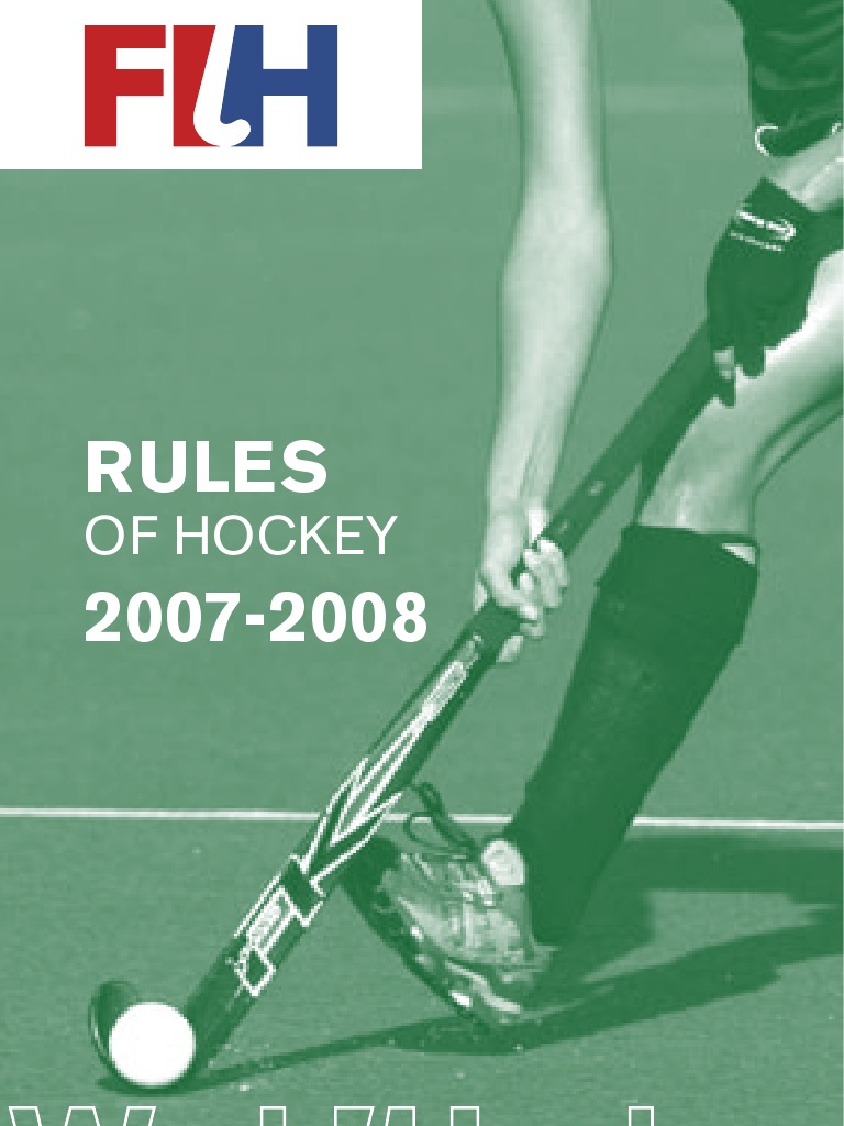 Buku Peraturan Hoki 2007 - 2008 | PDF | Rules | Sports