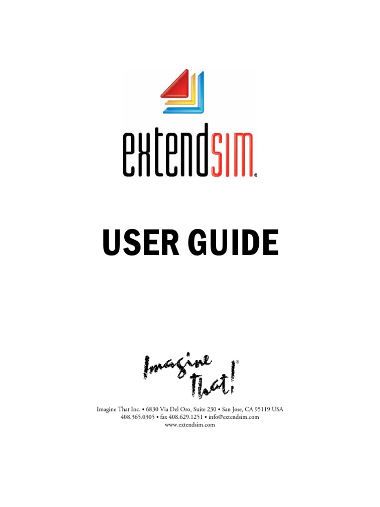 ExtendSim7 Manual | PDF | Simulation | License