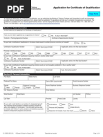 Trade Test C Application Form | PDF | Technology & Engineering