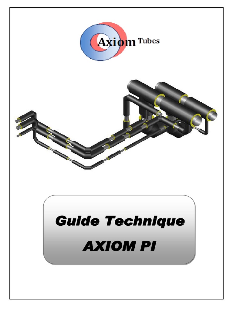 Guide Technique Axiom Tubes | PDF | Réseau électrique | Eau
