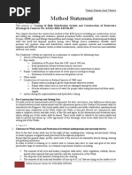 Thrust Boring Method Statement | PDF | Casing (Borehole) | Drilling