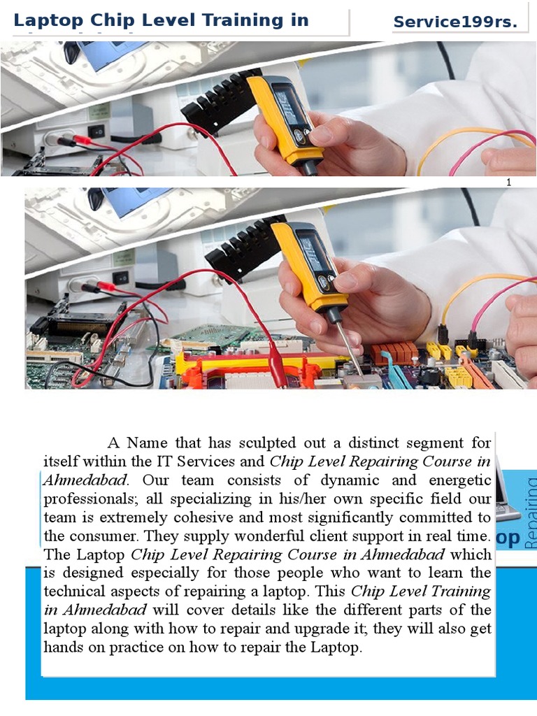 Chip Level Training in Ahmedabad and Chip Level Repairing Course in ...