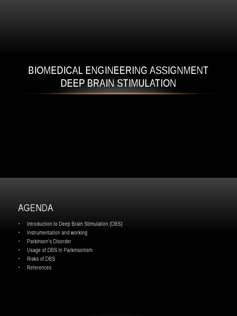 Deep Brain Stimulation | PDF | Deep Brain Stimulation | Clinical Medicine