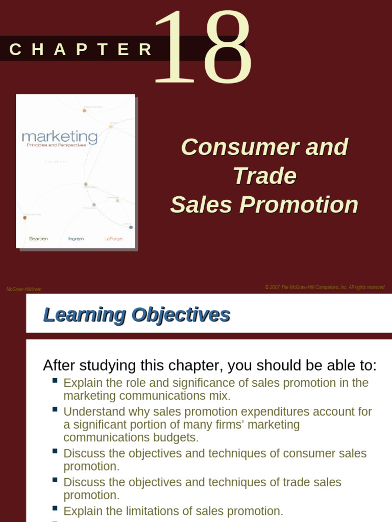 Consumer and Trade Sales Promotion | PDF | Business | Coupon
