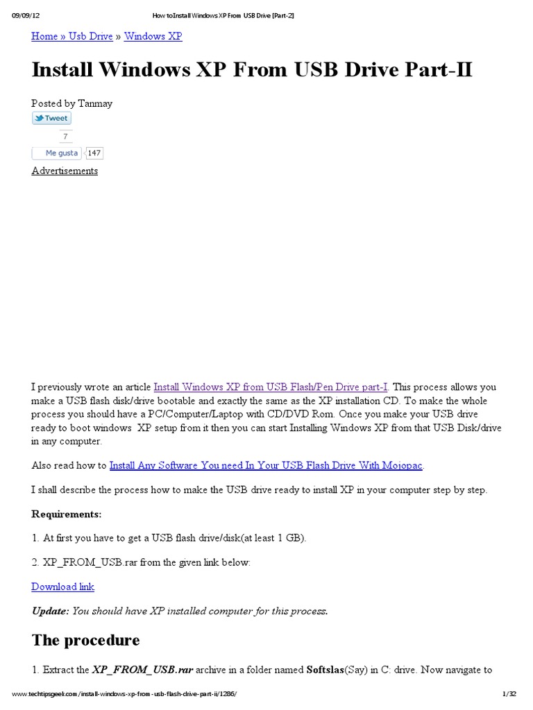 Install Windows 7 Lg X110 - proslasopa
