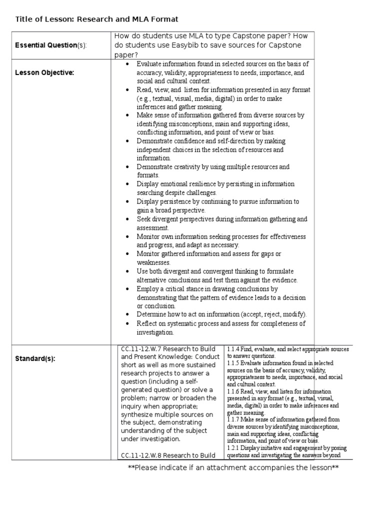 Research and MLA Format | PDF | Information | Bias