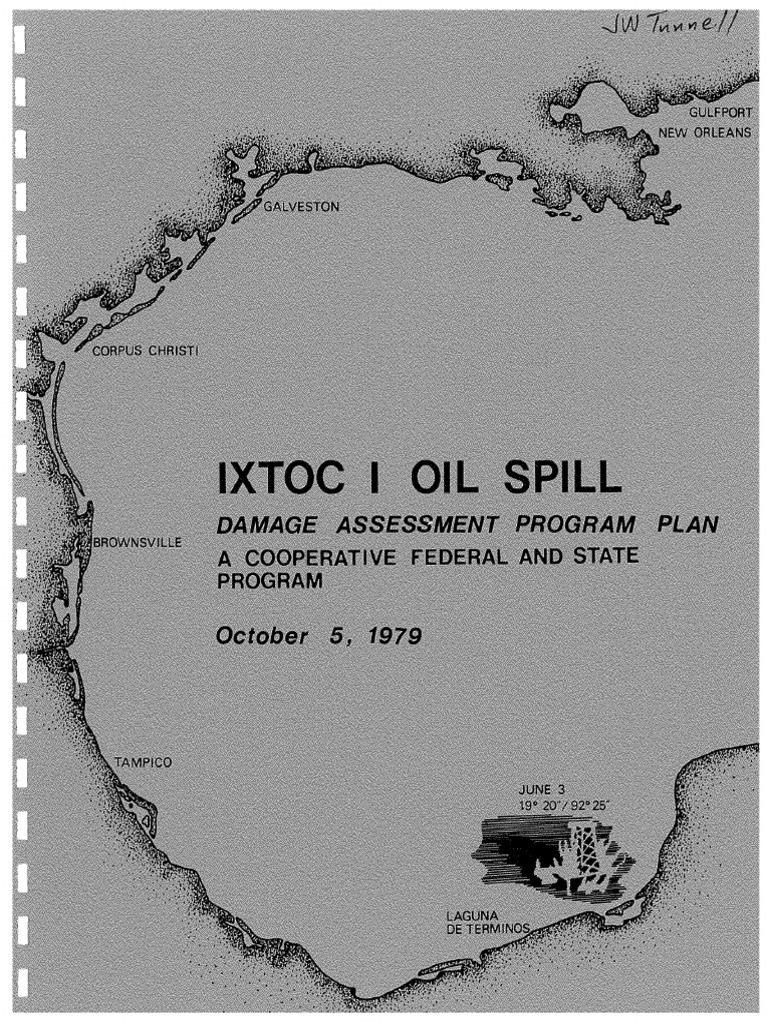 Ixtoc-I Oil Spill Damage Assessment Program-1979 | PDF | Oil Spill ...
