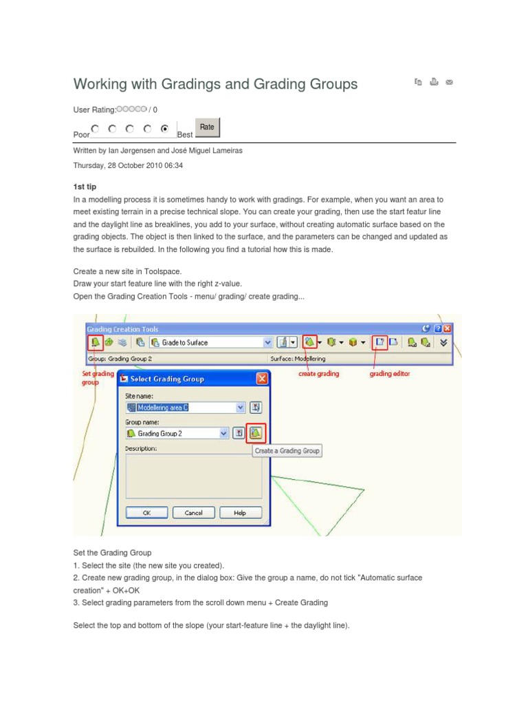Working With Gradings and Grading Groups | PDF | Areas Of Computer ...