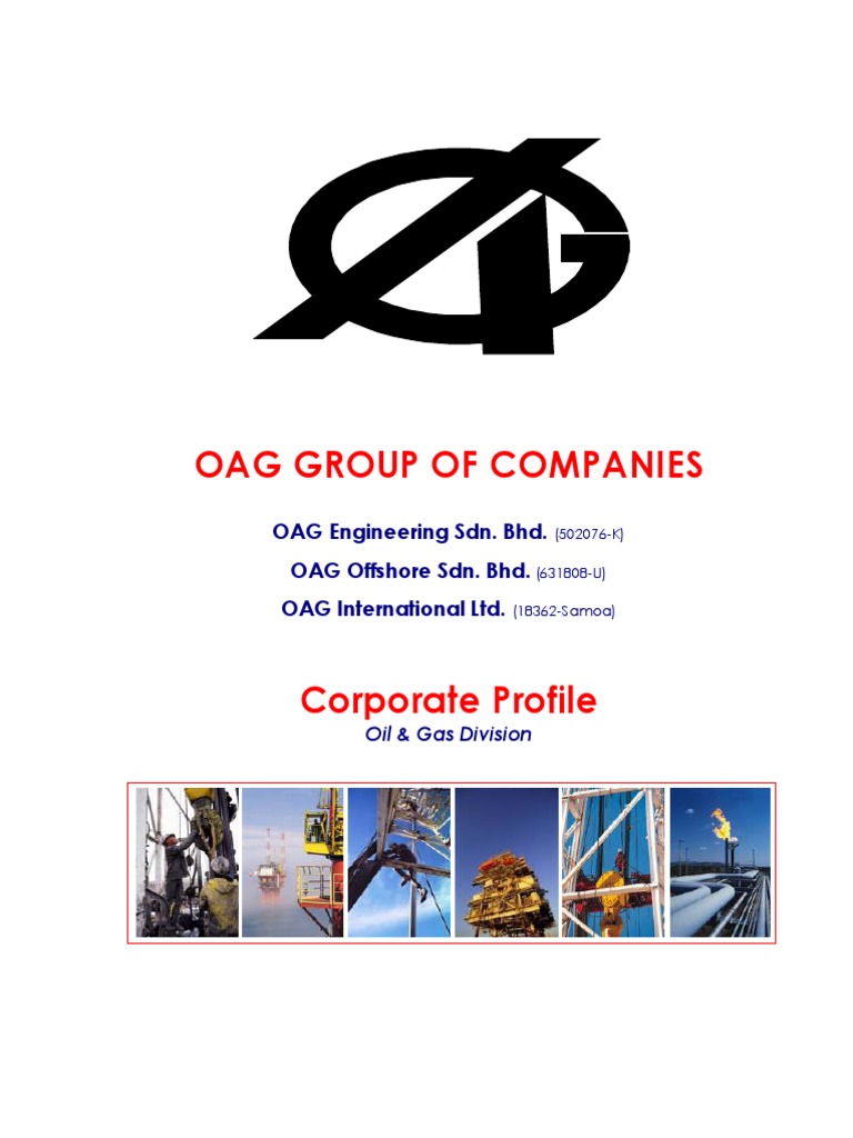 OAG O&G Corporate Profile | Pipeline Transport | Density