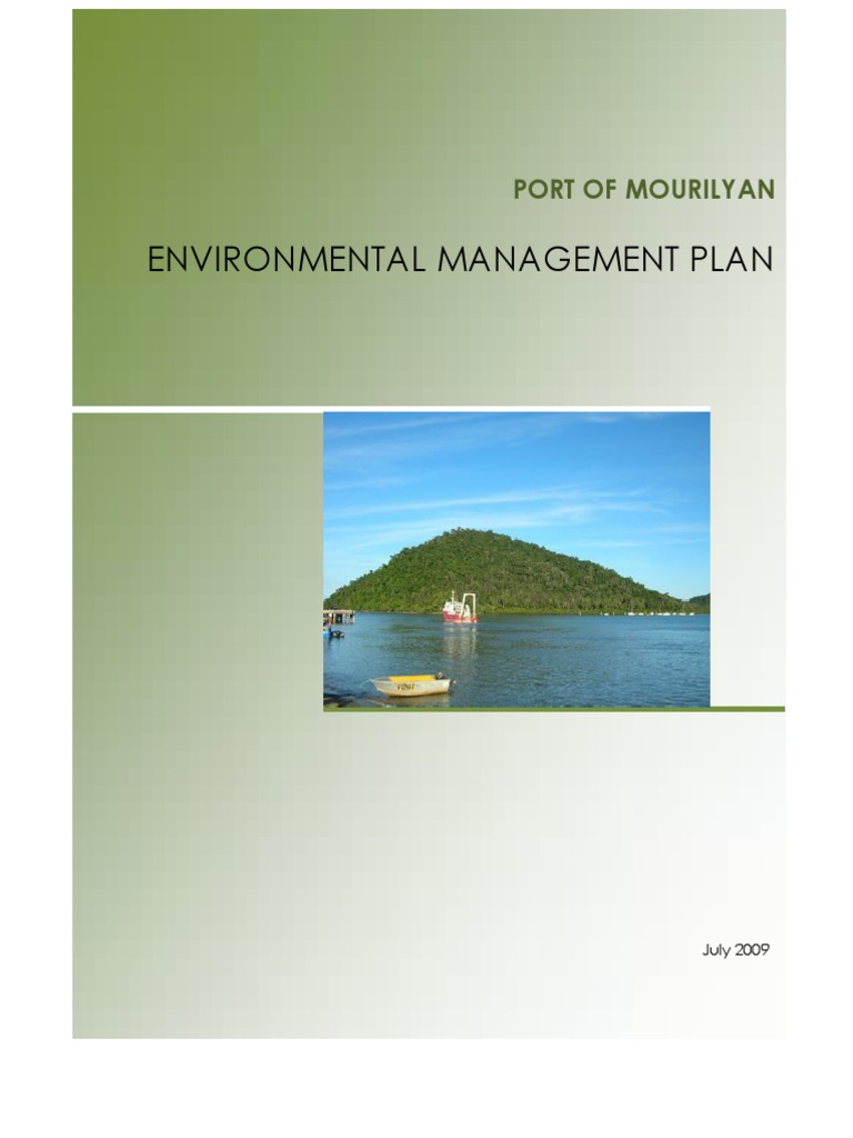Environmental Management Plan: Port of Mourilyan | PDF | Aquaculture ...