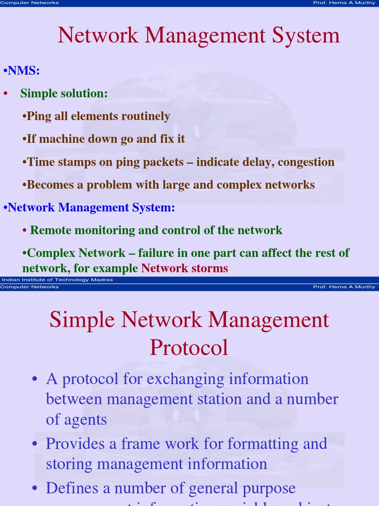 network-management-system-simple-solution-pdf-computer-network