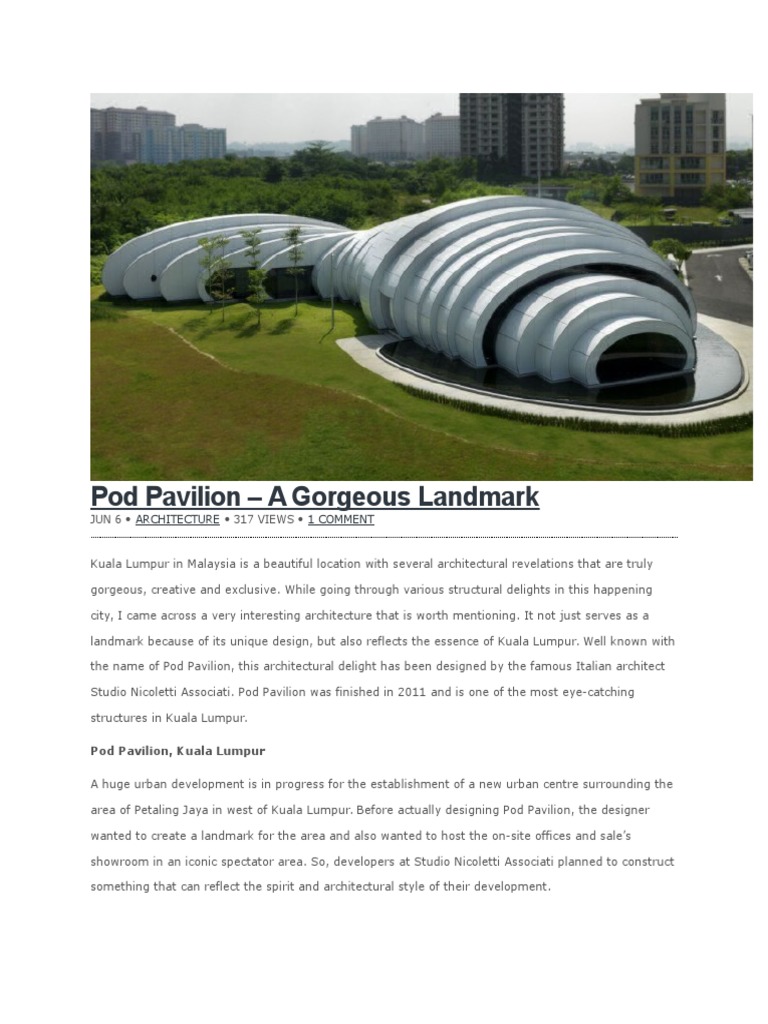 Pod Pavilion-Kuala Lumpur | PDF