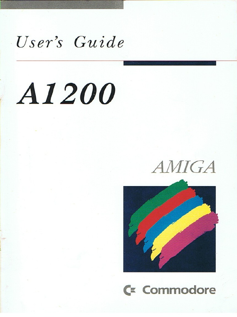 A1200 Users Guide (UK) | PDF | Computer Keyboard | Electrical Connector