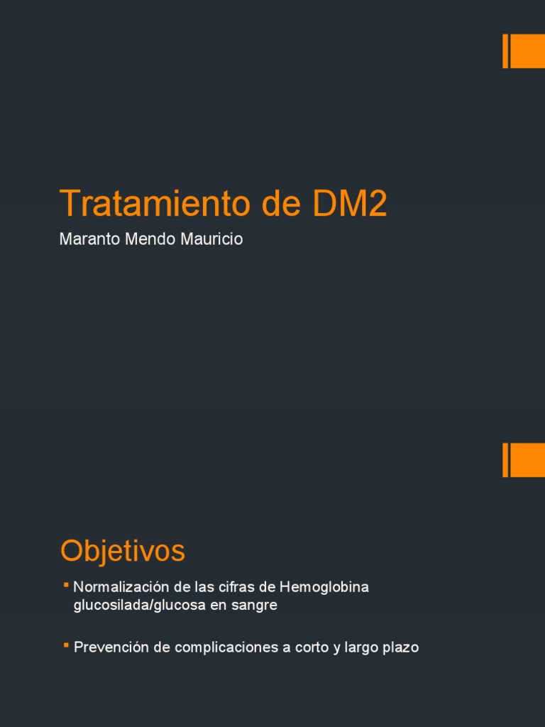 Tratamiento de DM2 | PDF | Hipoglucemia | Medicina CLINICA