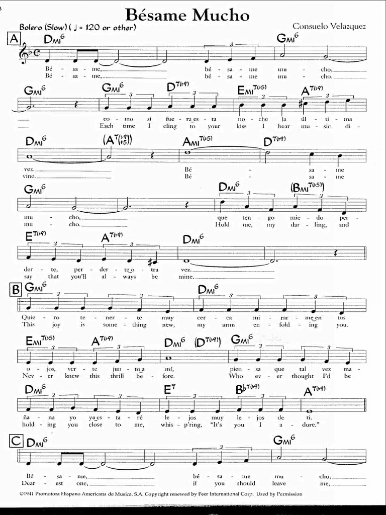 Besame Mucho | PDF