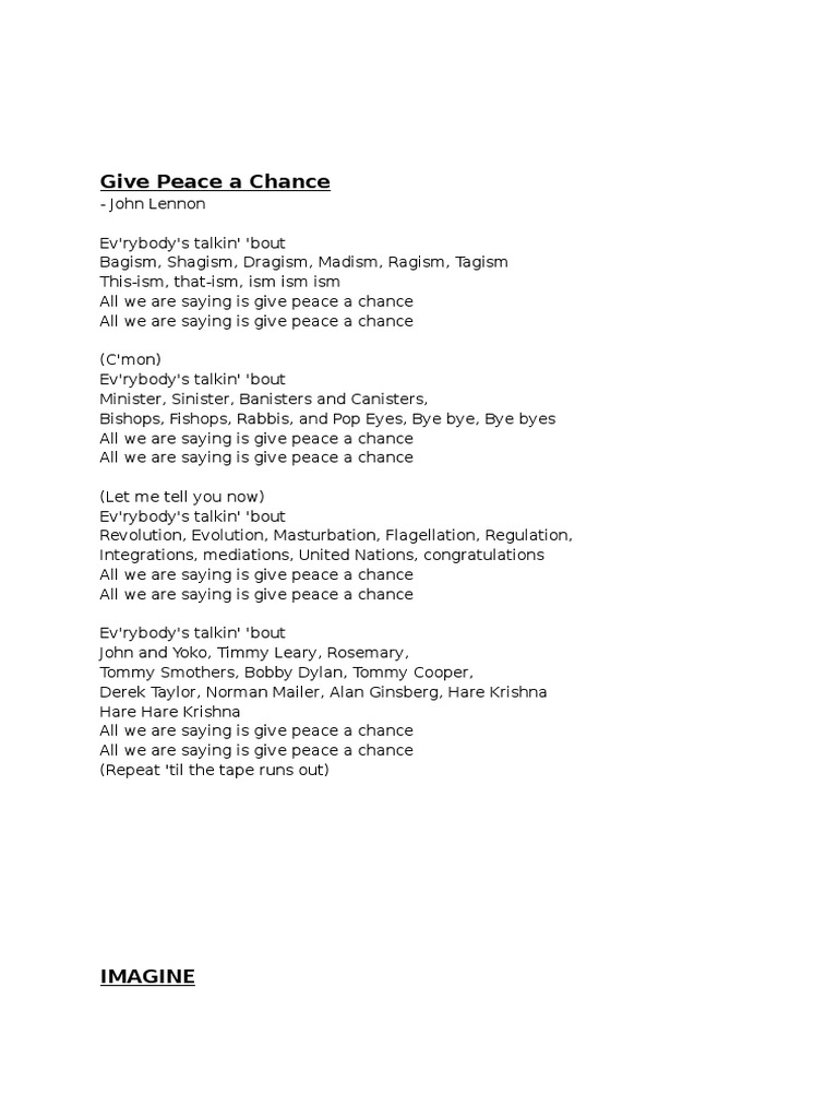 Versuri Beatles | PDF | The Beatles | John Lennon