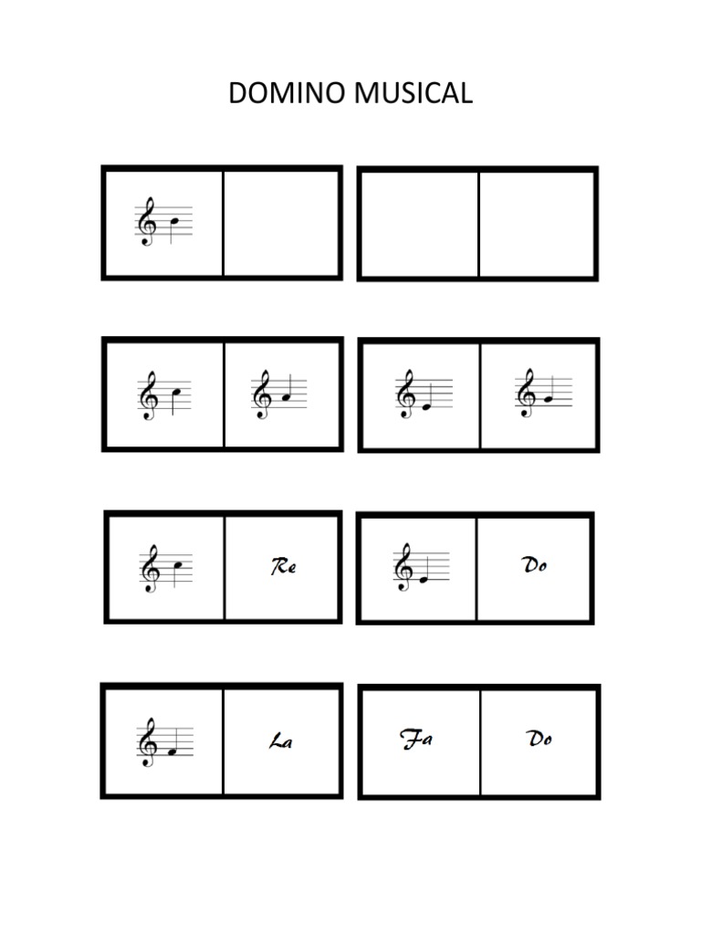 Domino Musical | PDF