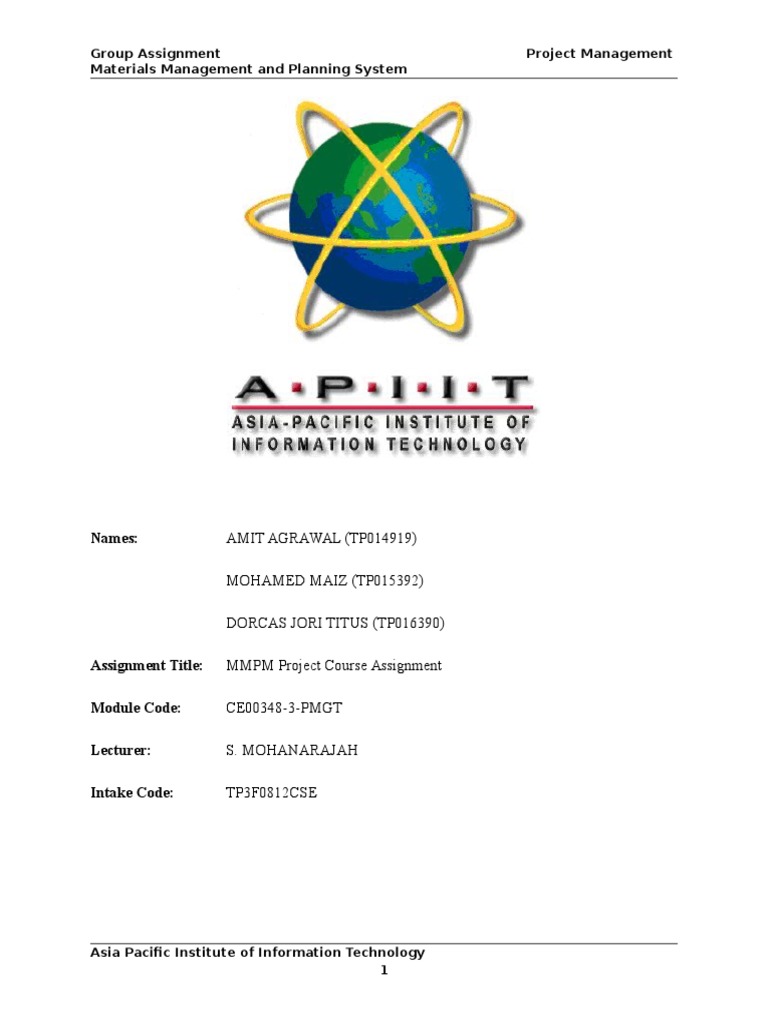 PM - Final Documentation | PDF | Project Management | Request For Proposal