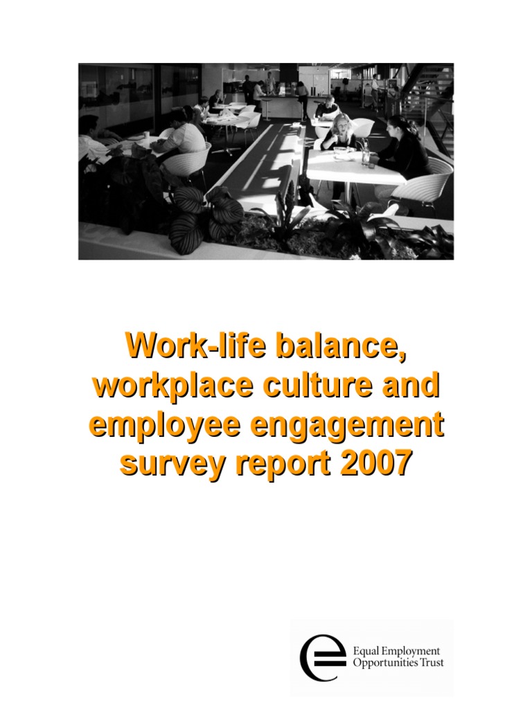 Workplace Culture & Engagement Report | PDF | Career & Growth | Wellness