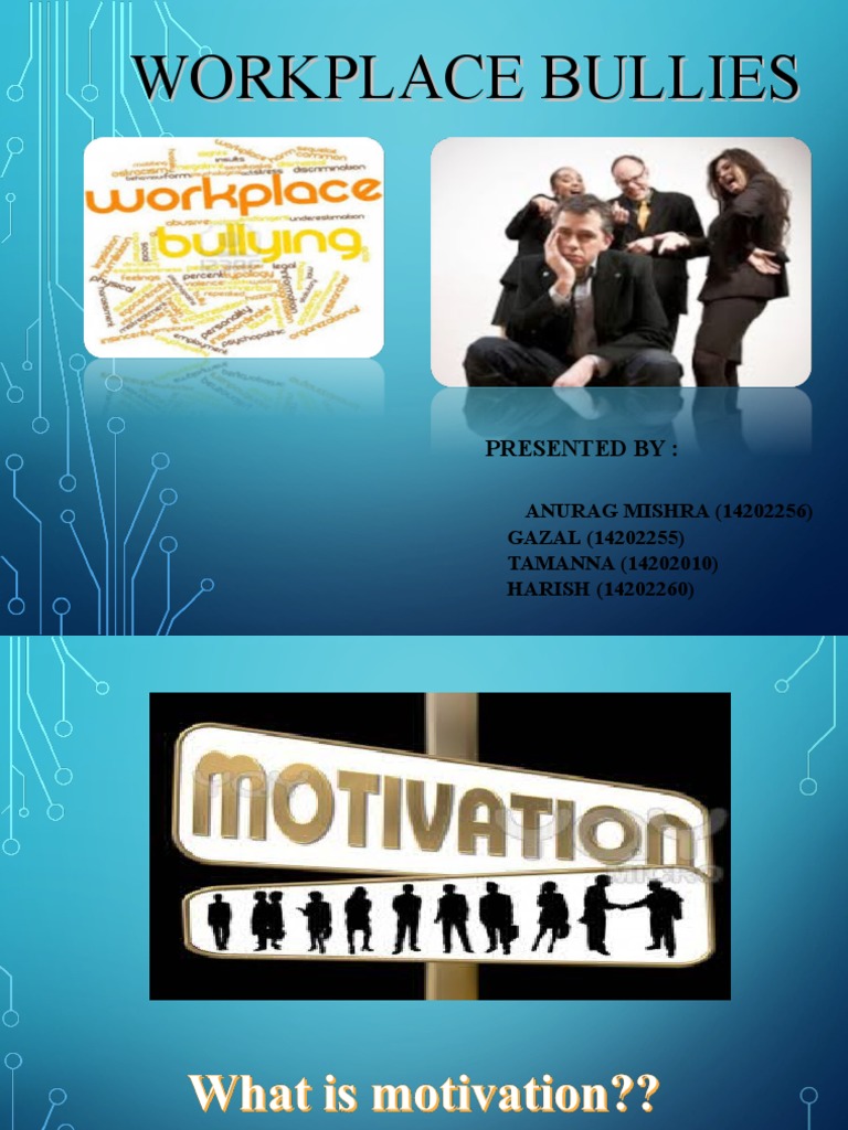 Workplace Bullies Case Study | PDF | Workplace Bullying | Motivation