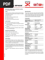 Fosroc Nitocote EP405 TDS | PDF | Concrete | Epoxy