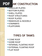 Method Statement For Field Erection Storage Tanks | PDF | Welding | Construction