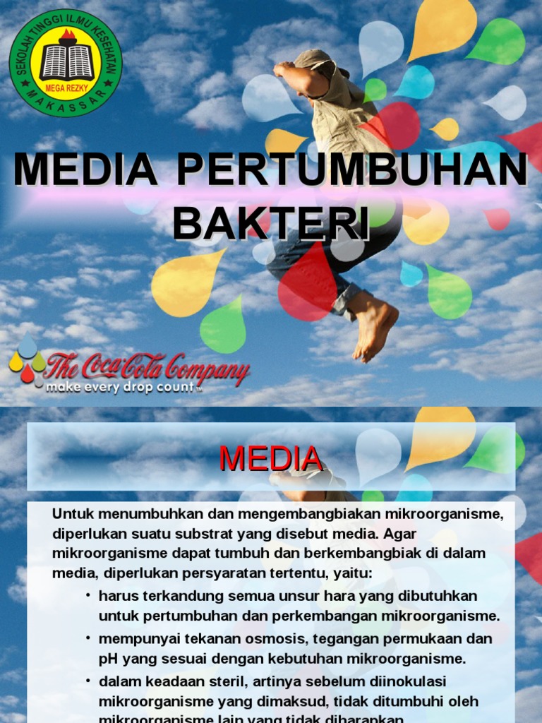 Media Pertumbuhan Bakteri | PDF