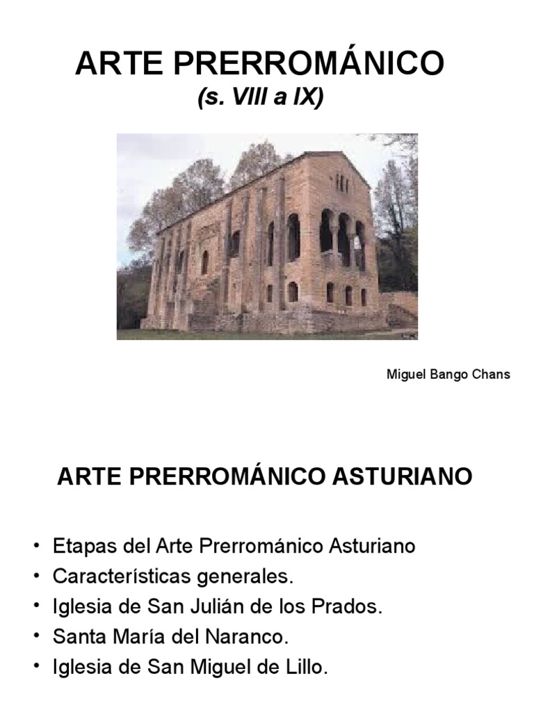 Arte Prerrománico | PDF | Viajes y turismo | Arte