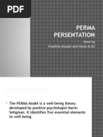 PERMA Self Assessment Worksheet | PDF