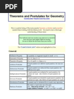 Euclidean Geometry Theorems Guide | PDF | Triangle | Circle