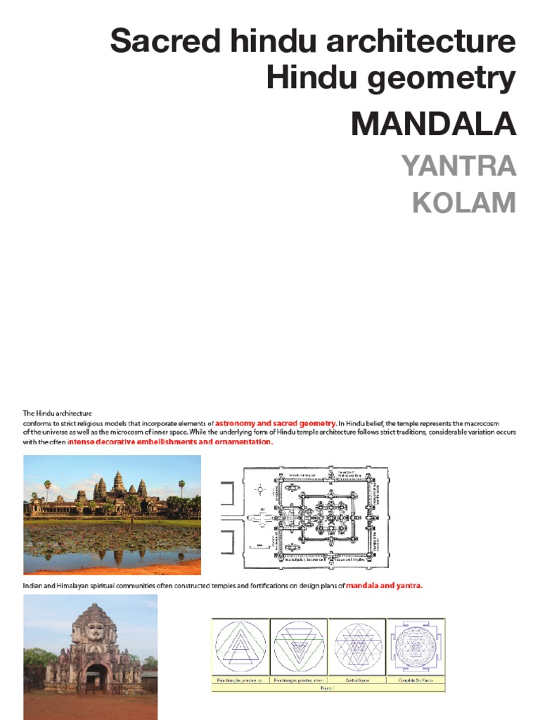 Sacred Geometry in Hindu Art | PDF | Religion & Spirituality