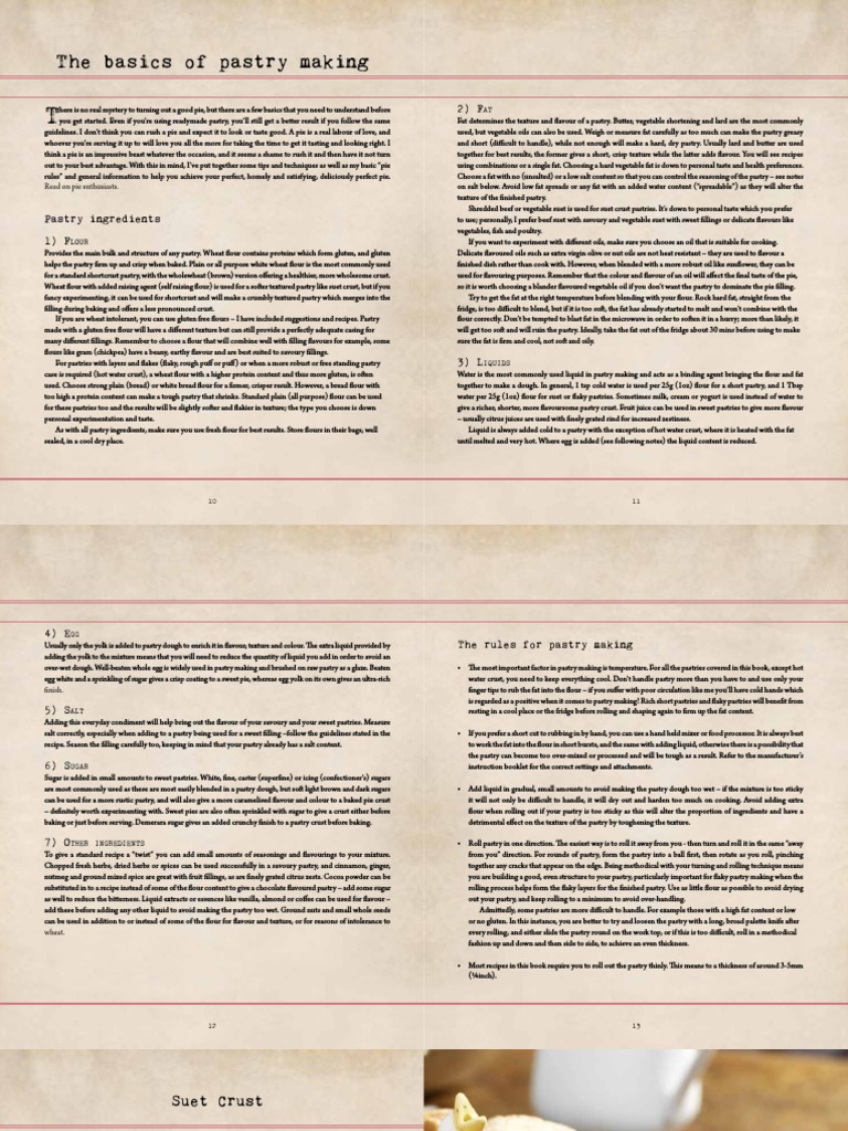 Pastry Making Basics | PDF | Breads | Flour