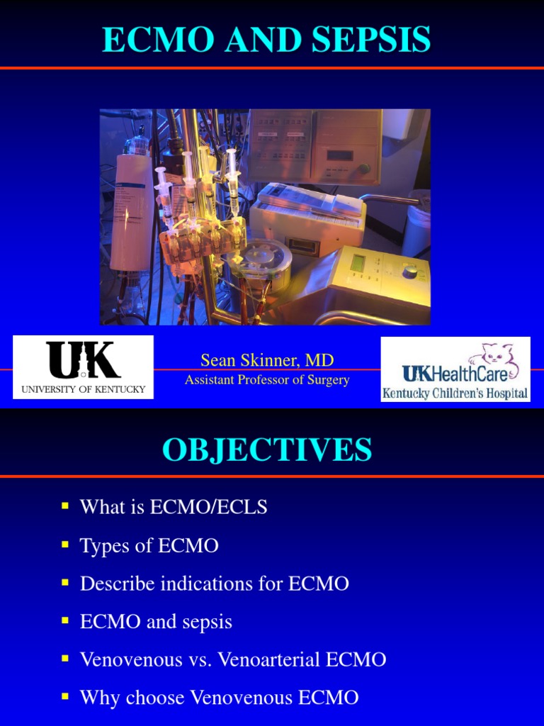Ecmo and Sepsis | PDF | Vein | Sepsis