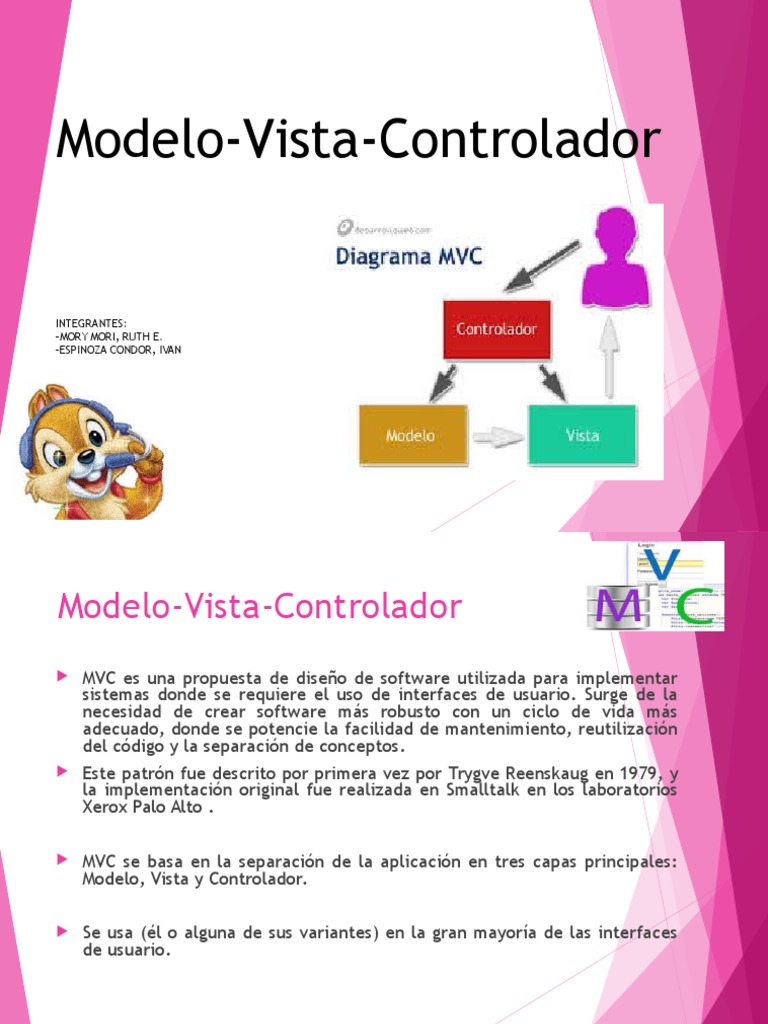 MVC Diapositivas | PDF | Modelo – Vista – Controlador | Informática